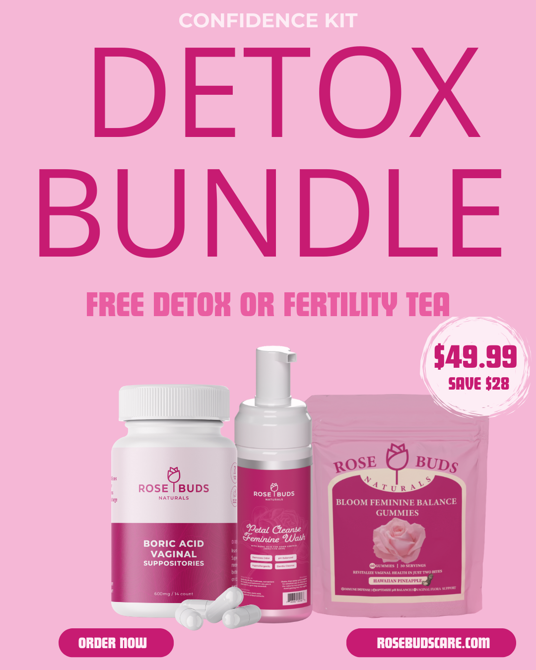 Restore Bundle (Detox) Inner Balance – rosebudscare